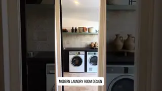 Modern Laundry Room Design