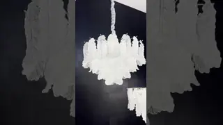 Modern Ceiling  Mounted Crystal Chandelier Stylish And Luxurious For Home Decoration
