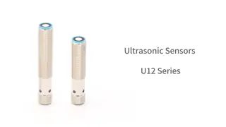 Ultrasonic Distance Sensor 20-200M NPN PNP Output