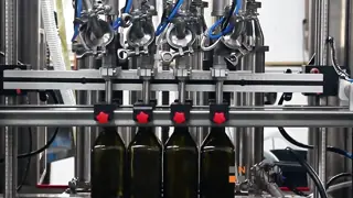 Automatic Olive Oil Filling Capping Labeling Machine Olive Oil Filling Line