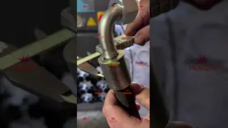 Hydraulic hose crimping machine NC130J hose crimping demonstration