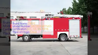 ISUZU 3000L Fire Truck: Fast Response Small Firefighting