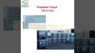 Rigid Foam Polyol EX-4110A Pentane Ready