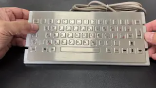 Compact design stainless steel keyboard IP65 USB interface