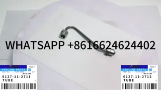 KOMATSU D155 D335 OEM QUALITY KBZE 6127-11-2712 6127-11-2711 FUEL SUPPLY TUBE REPLACE FOR S6D155-4 D