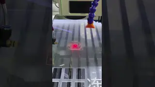 Laser Marking & Cutting Acrylic Card Live Demo #lasercutting