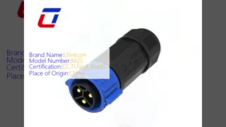 M 0A IP67 Waterproof Connector  Pin