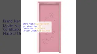 Durable WPC Interior Doors Modern & Eco Friendly