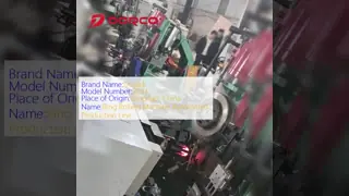 CNC Ring Roller 5-10kg Forged Rings Automation