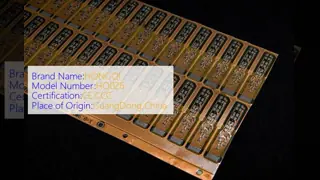 Precision FPC LED Circuit Board Double Sided Gold Plated