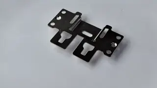 Stainless Steel Stamped Bent Mounting Bracket with for Industrial Installation