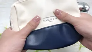 custom pu leather zipper pouch with logo