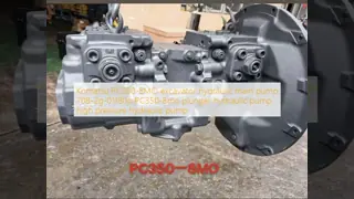 Komatsu PC350 8MO Hydraulic Pump 7082G0320