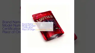 Custom Mylar Bags Ziplock Food Packaging