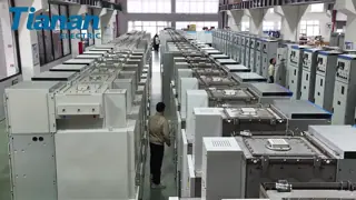 Smart Vision · Flying Over Tianan Air-Insulated Switchgear Smart Factory