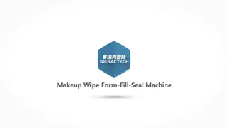 Makeup Wipe Form-Fill-Seal Machine