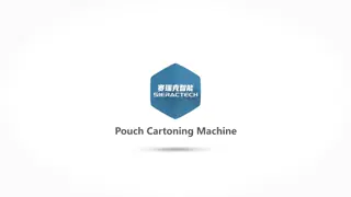 Small Pouch Cartoning Machine
