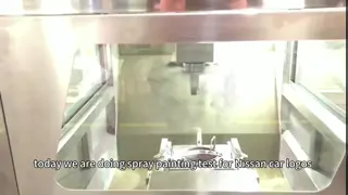 Automatic Spray Painting Machine for Logos