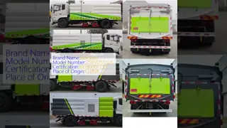 8280kg Vacuum Sweeper Truck for Heavy Duty Cleaning