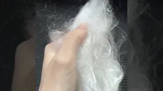 Strong Water Retention Super Absorbent Fiber 9D×52mm Customizable Textile Nonwoven Fiber