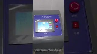 Zero Drop Tester, equipment for conducting drop tests on large packages