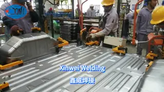 The application of portable spot welding machine in automotive manufacturing