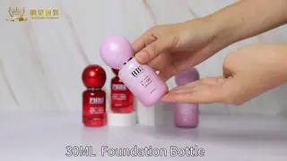 Luxury 30ml Red Serum Bottle