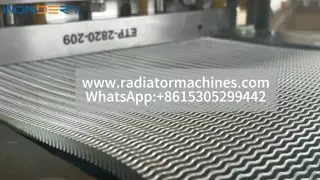 High-Speed Aluminum Fin Press Machine | Dedicated High-Speed Stamping Line for Aluminum Fins