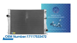 BMW E70 X5 Aluminum Radiator 2014-2019 | OEM 17117533472