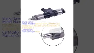 New 095000 6374 Fuel Injector 4HK1 6HK1 Engine