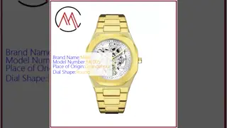 Stainless Steel Watch Laser Logo Case Back