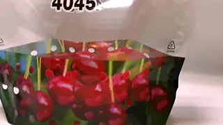 Fresh Fruit Bags Custom Zipper Stand Up Pouches