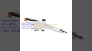 Isuzu GIGA Fuel Injector 095000-0222 Fix