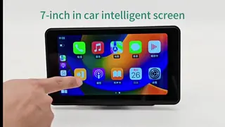 7 Inch Car DVD Radio Touch Screen Navigation Wireless CarPlay