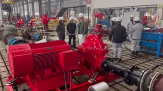 UL/FM Certified Electric Fire Pump Factory Test & Performance Run