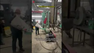 chicken manure crusher hammer mill for organic fertilizer production