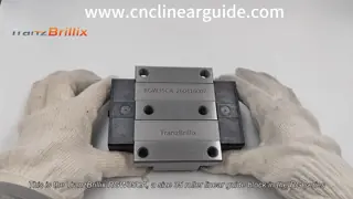 TranzBrillix RGW35CA Roller Linear Guide Block | Size 35 Flange Block