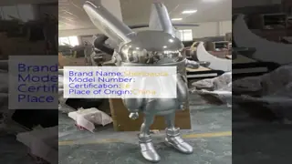 Astronaut Bunny Light Sculpture Unique Desk Art