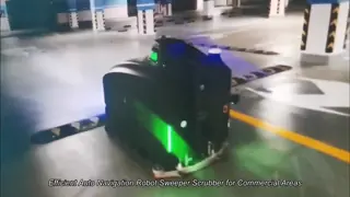 Efficient Auto Navigation Robot Sweeper Scrubber for Commercial Areas