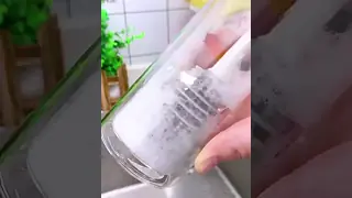 Factory Wholesale Long-handled Silicone Water Cup Brush, Household Kitchen Cleaning Brush, Suitable