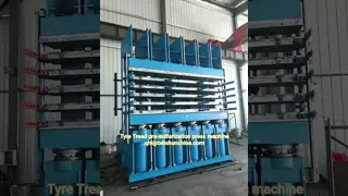 800Ton mold clamping force / Tyre Tread Press for High Quality Production