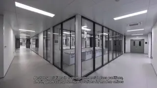 Modern Black Glass Office Partitions For Meeting Rooms