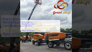 Telescopic Boom Lift 28m Max Height 4WD
