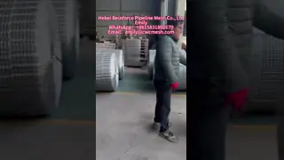 Pipeline Reinforced Mesh Packing Video