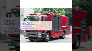 SITRAK 1800L Fire Truck: Fast Industrial Response