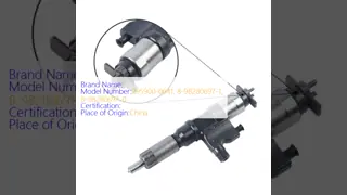 4HK1 6HK1 Fuel Injector 2959000641 8982806971