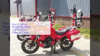 Suzuki Fire Bike 250cc Water Mist Firefighting