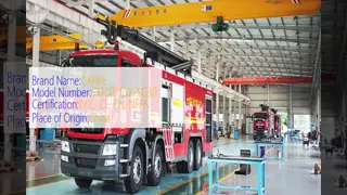 Foton Fire Truck 2850L Water Tender For Rural Safety