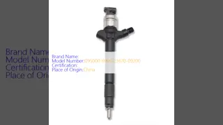 Toyota Avensis Fuel Injector 095000 6900