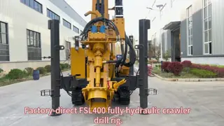 Original Shandong Zhengyuan FSL400 hydraulic drill. Factory direct supply.